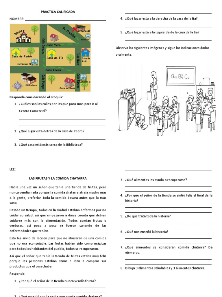 Practica Calificada 1 | PDF | Comida chatarra