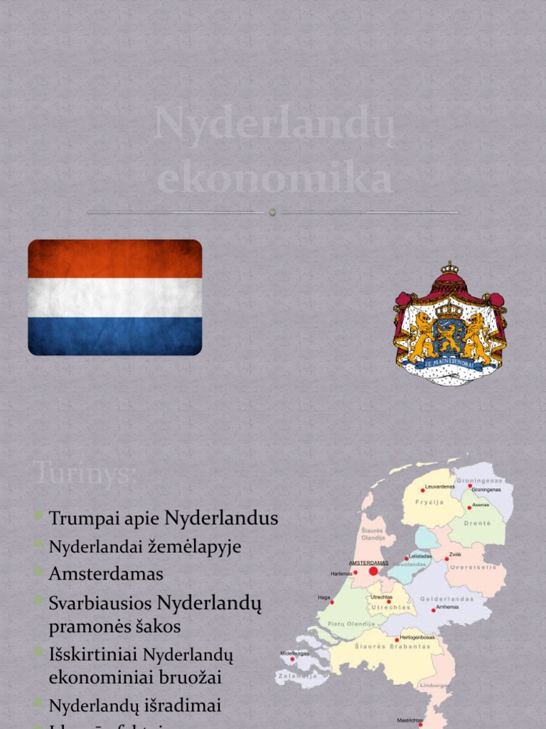 Nyderlandu Ekonomika Skaidres (Mokslobaze - LT) | PDF