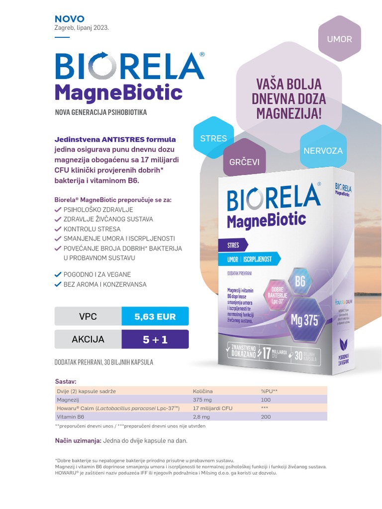 Novo-Biorela MagneBiotic | PDF