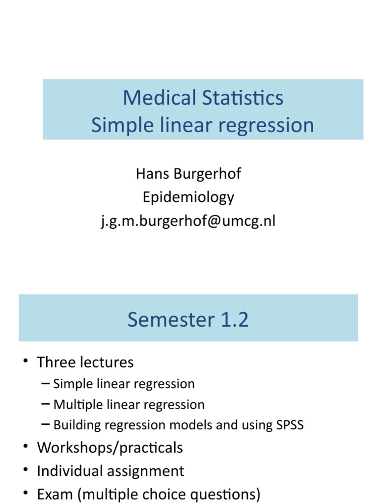 Understanding Simple Linear Regression | PDF | Regression Analysis | Errors And Residuals