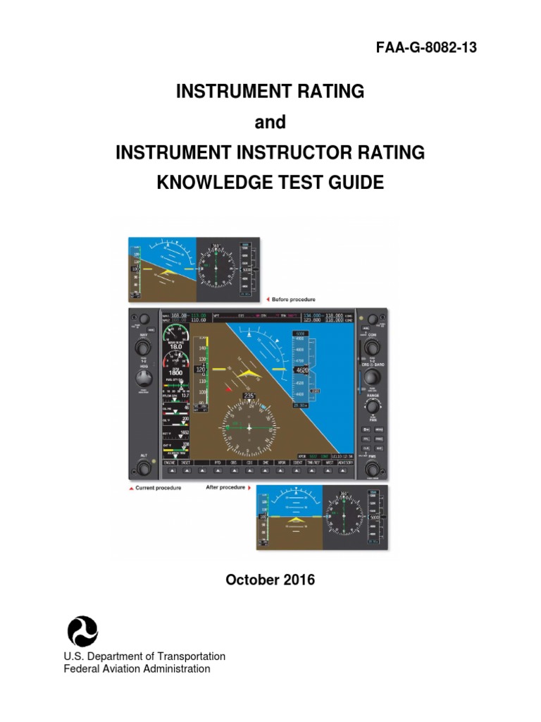 FAA Instrument Rating Test Guide | PDF | Instrument Flight Rules | Aviation