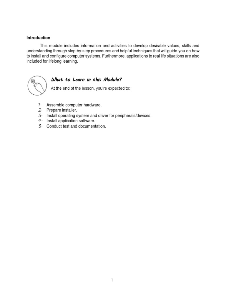 ICT Troubleshooting and Installation Guide | PDF | Operating System ...