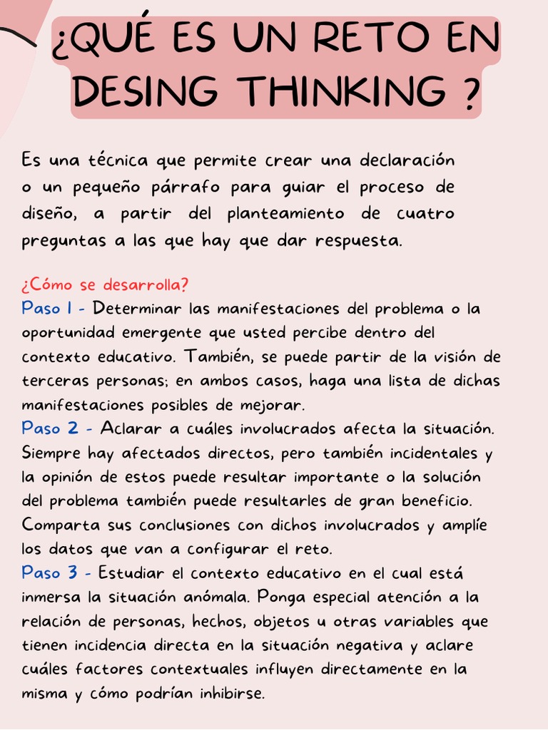 Qué Es Un Reto | PDF