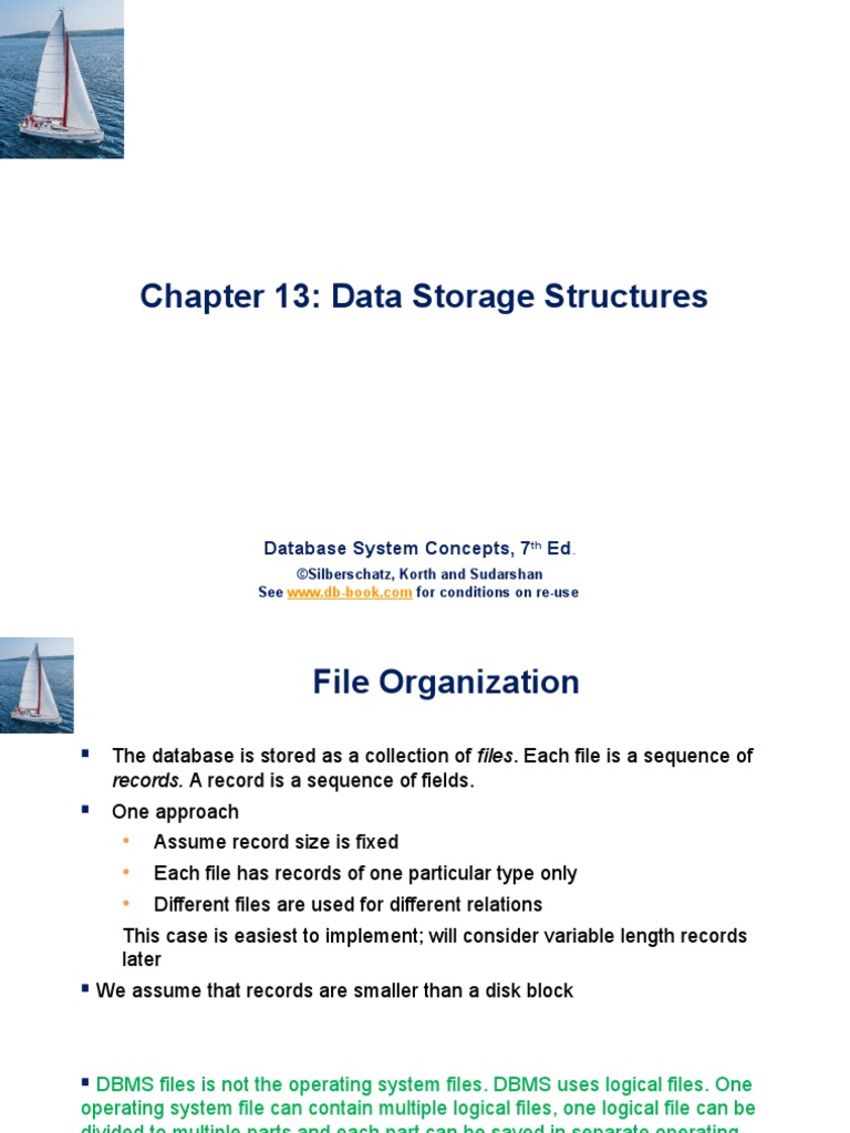 3. Data Storage Structures | PDF | Computer Data Storage | Computer File