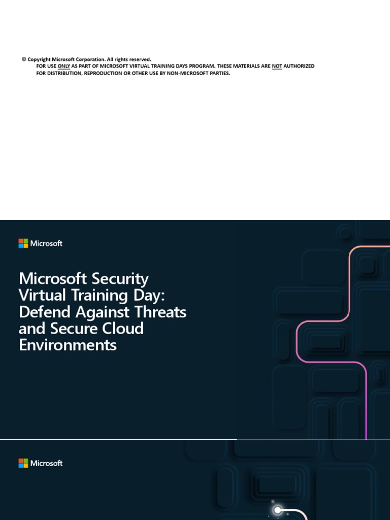 Against Threats and Secure Cloud Environments Presentation Slides FY23 | PDF | Cloud Computing ...