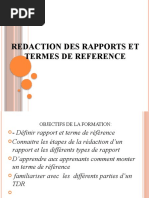 Élaboration des Termes de Référence (TDR) | PDF | Consultant