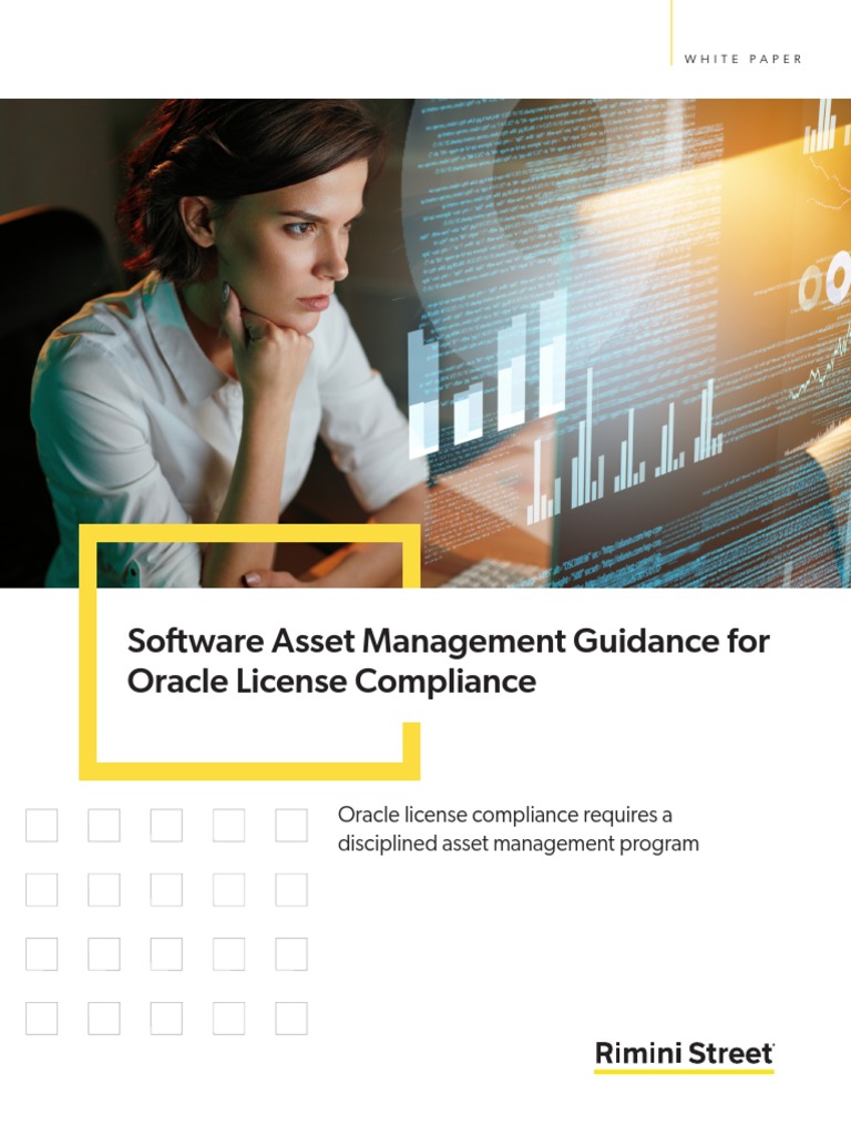 Rimini Street Software Asset Management Guidance For Oracle License Compliance White Paper | PDF ...