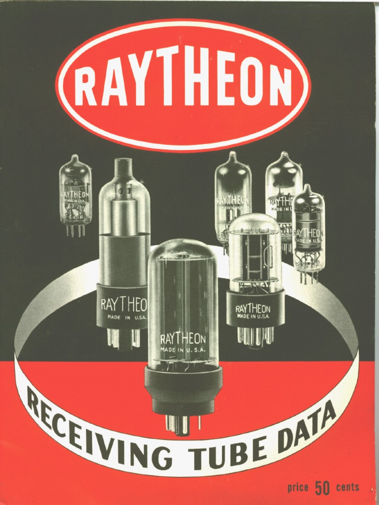 1957 Raytheon Tube Short Form Data Guide | PDF | Vacuum Tube ...