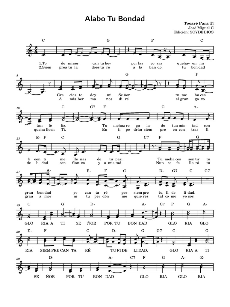 ALABO - TU - BONDAD C Mayor | PDF