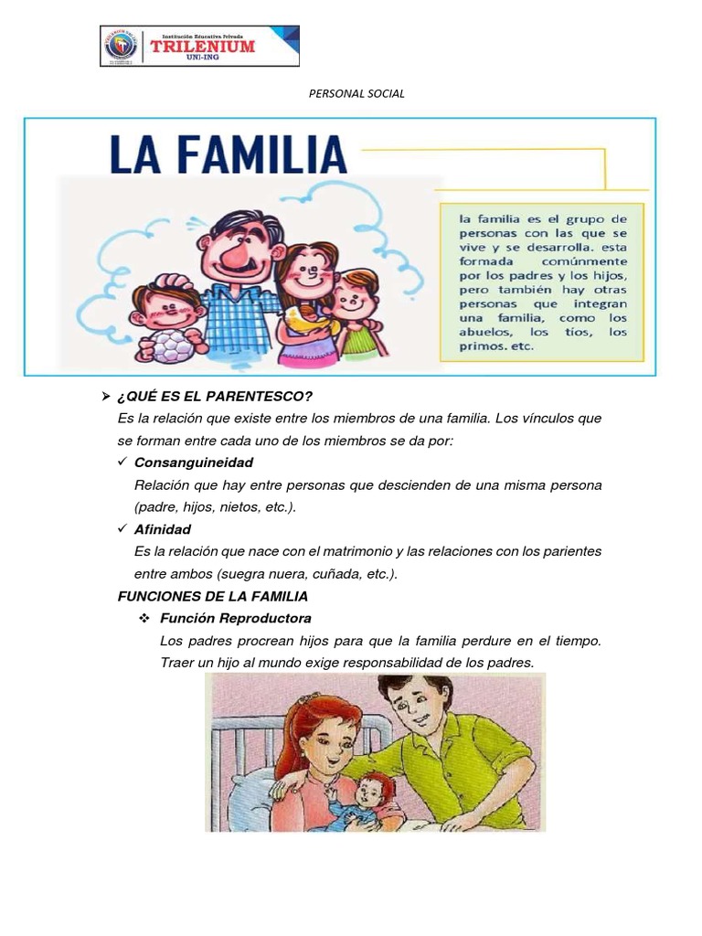 Función Reproductora en la Familia | PDF | Jesús | Familia