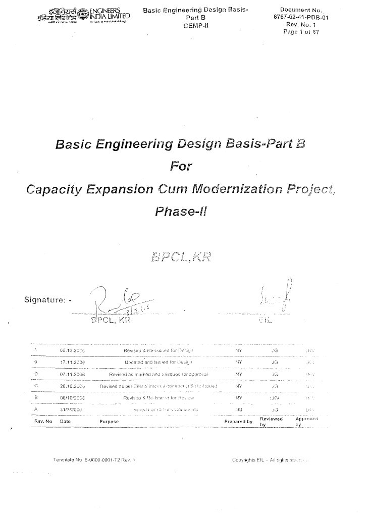 Design Basis | PDF