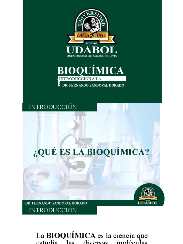 Generalidades de La Bioquimica | PDF | Bioquímica | Química
