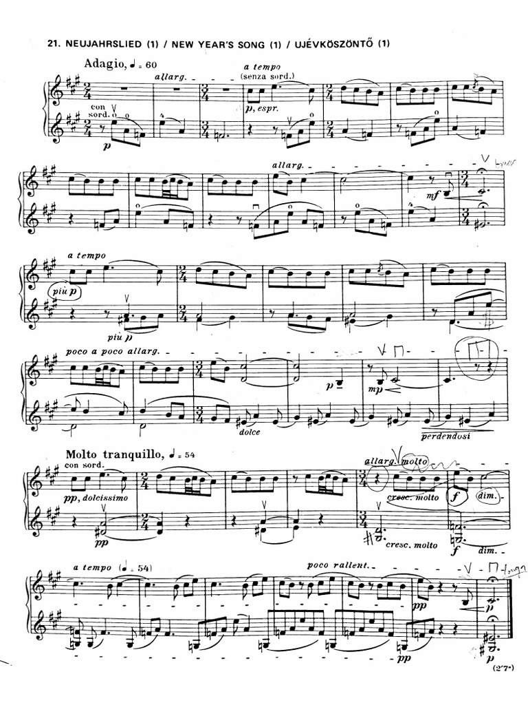 Bartók - Duo 21 | PDF