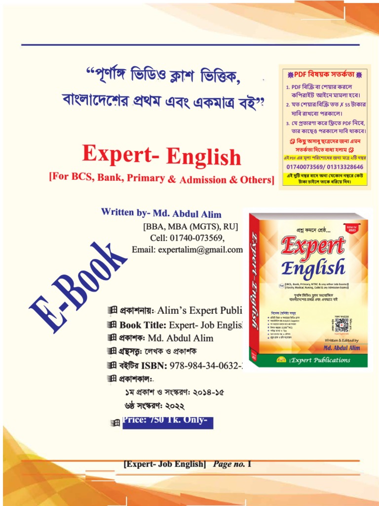 Expert - English | PDF | Verb | Clause