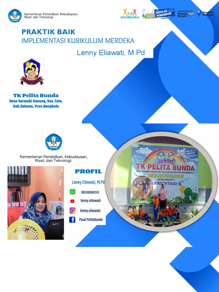 Materi Ikm Lenny Eliawati-Tk Pelita Bunda | PDF
