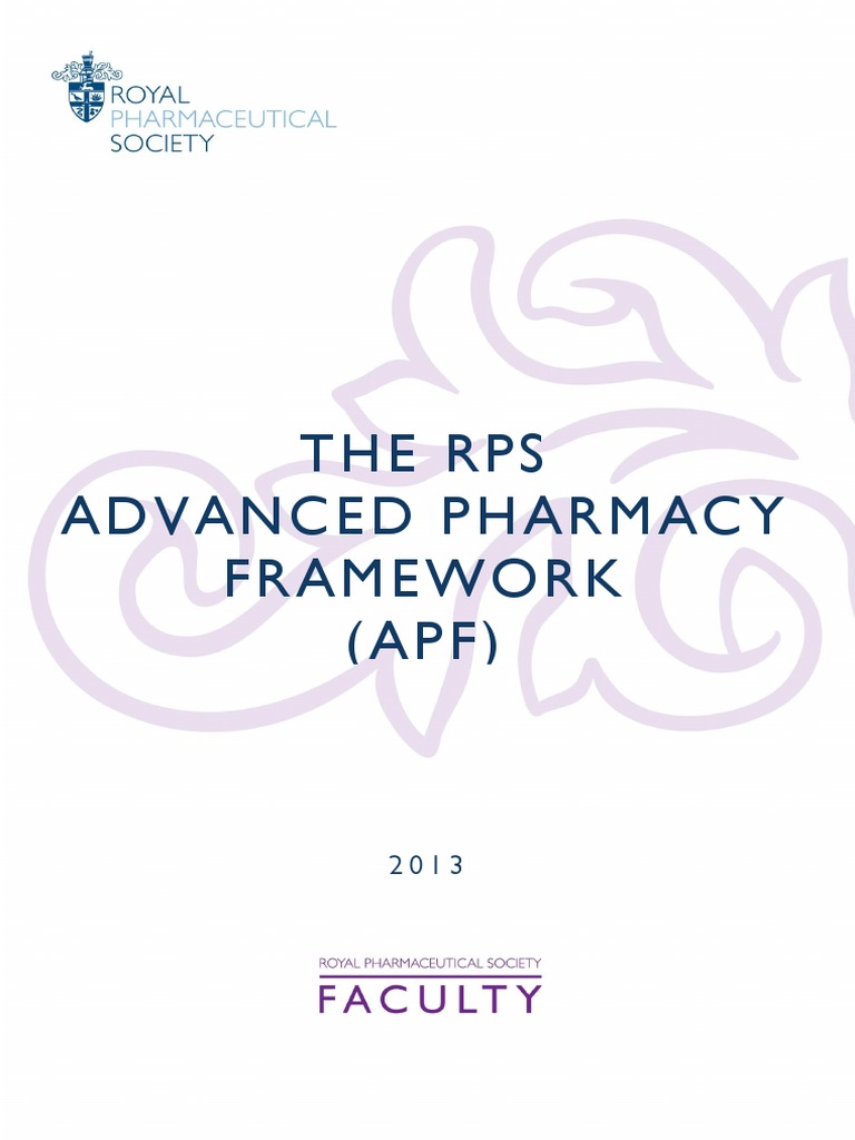 RPS Advanced Pharmacy Framework | PDF | Pharmacy | Pharmacist