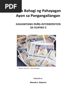 COT Q2 DLP FILIPINO 6 Naibabahagi Ang Isang Pangyayaring Nasaksihan | PDF | Learning | Cognition