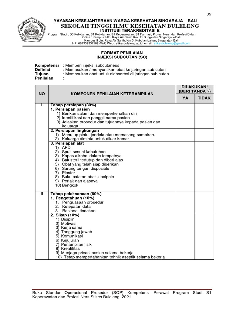 Spo - Injeksi SC | PDF