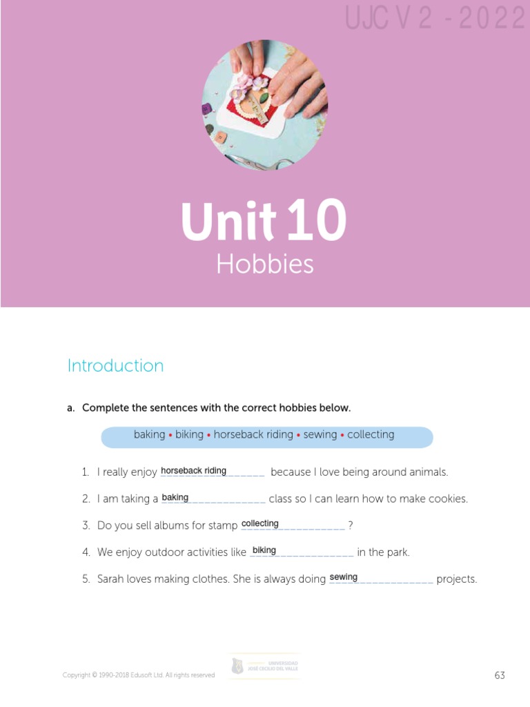 Basic_2_Workbook_Unit_10 Nelson Cornejo | PDF | Noun