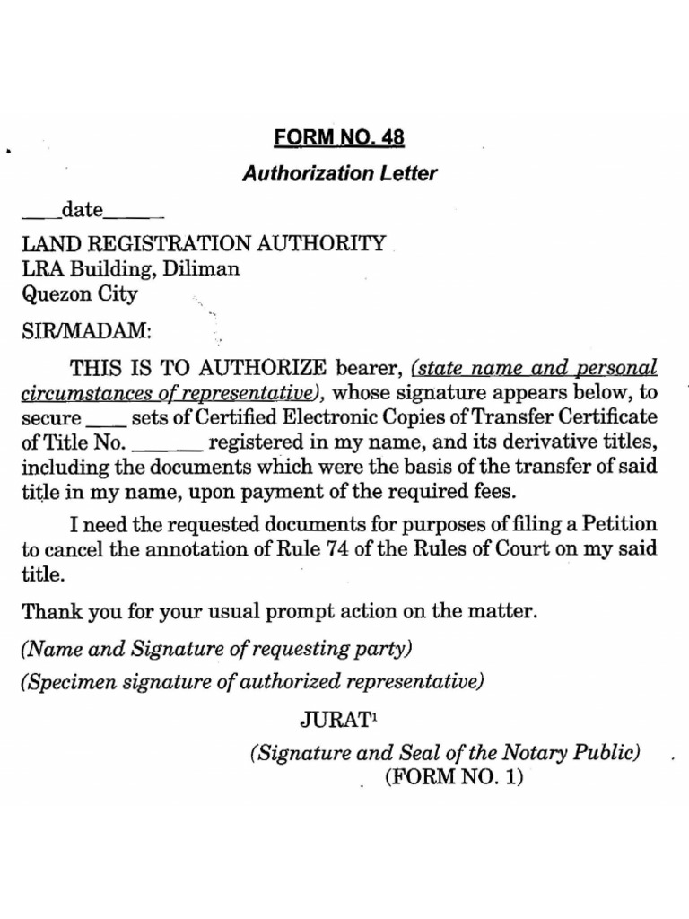 Form No. 48 | PDF