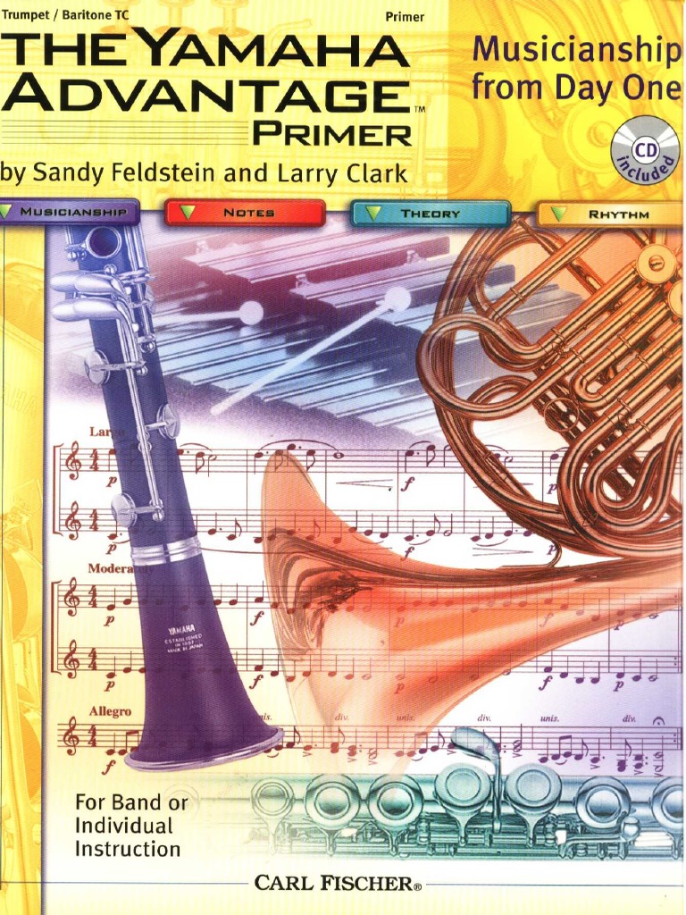 The Yamaha AdvantagePrimer - TRUMPET, BARITONE Tenor Clef | PDF