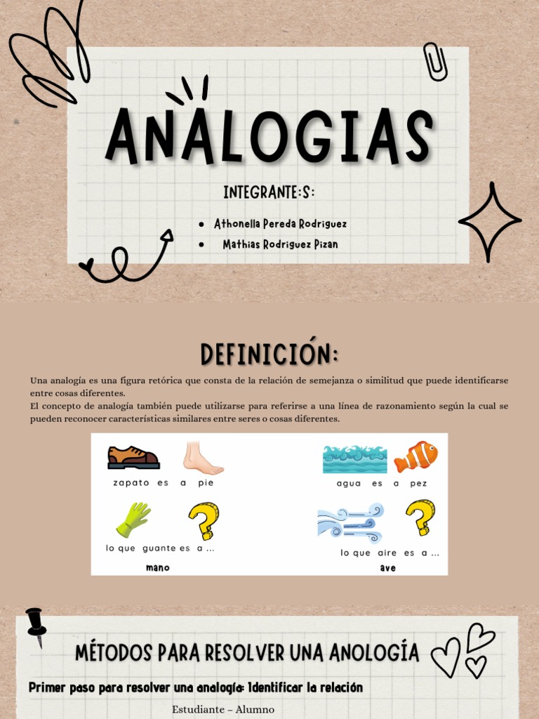ANALOGIAS | Descargar gratis PDF | Analogía | Teorías filosóficas