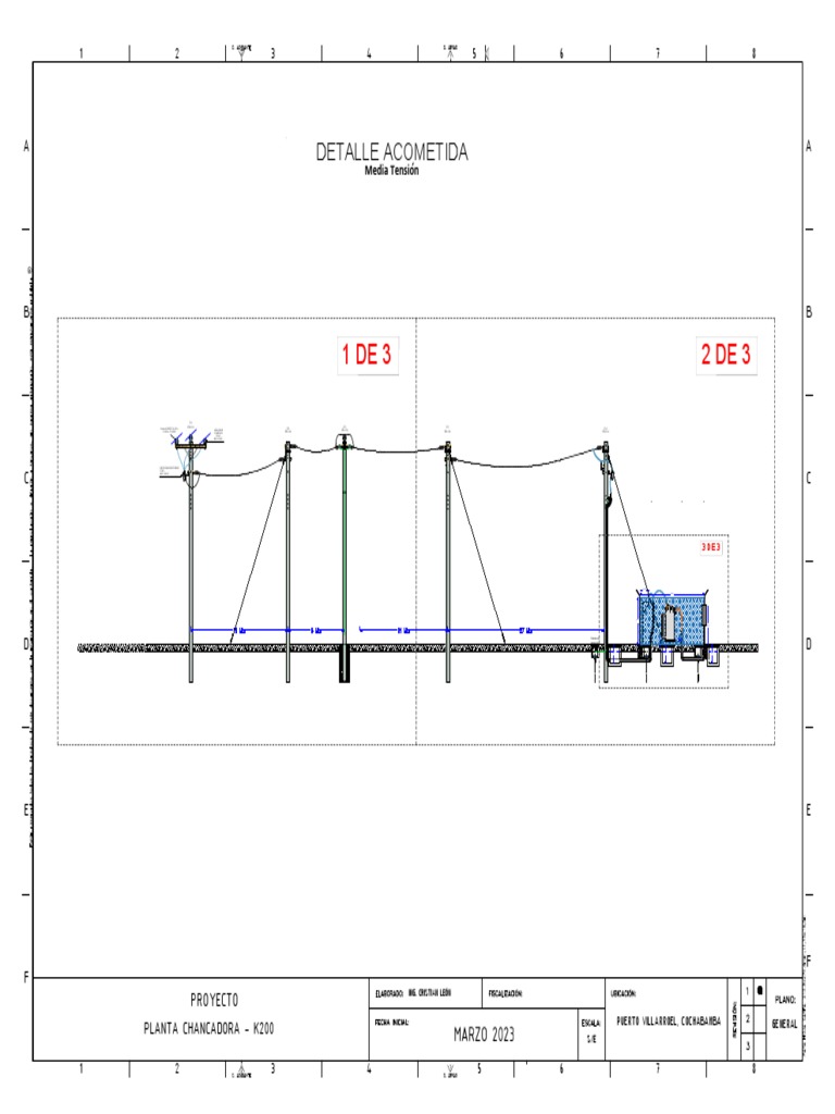 04 Detalle Acometida General | PDF