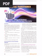 ZNyn11 Zig-Zag Transformer Insights | PDF | Transformer | Electric ...