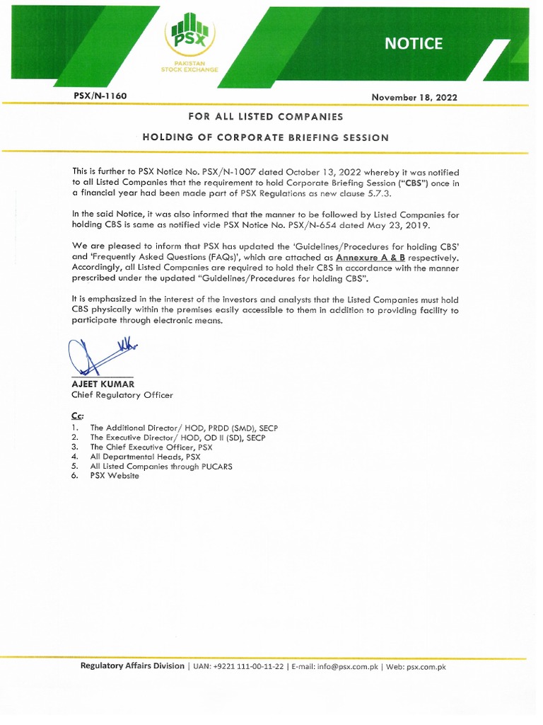 Guidelines For CBS | PDF | Business