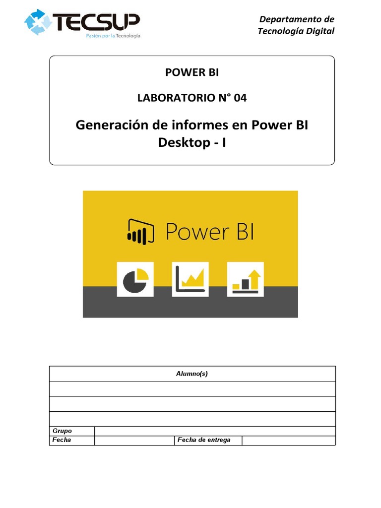 Lab04-Generación de Informes en Power BI Desktop - I | PDF | Desarrollo ...