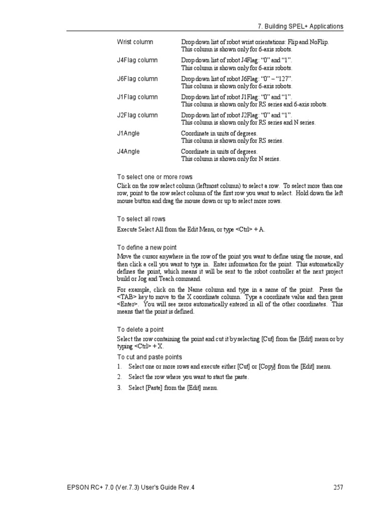 Epson RC PL 70 Users Guide-Rc700a Rc90 T 257 365 | PDF | Window (Computing) | Button (Computing)