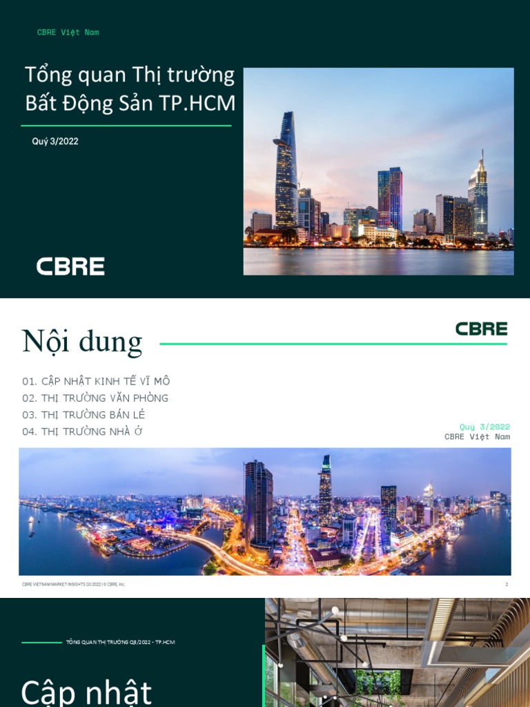 CBRE Market Insights HCMC Q3 2022 VN | PDF