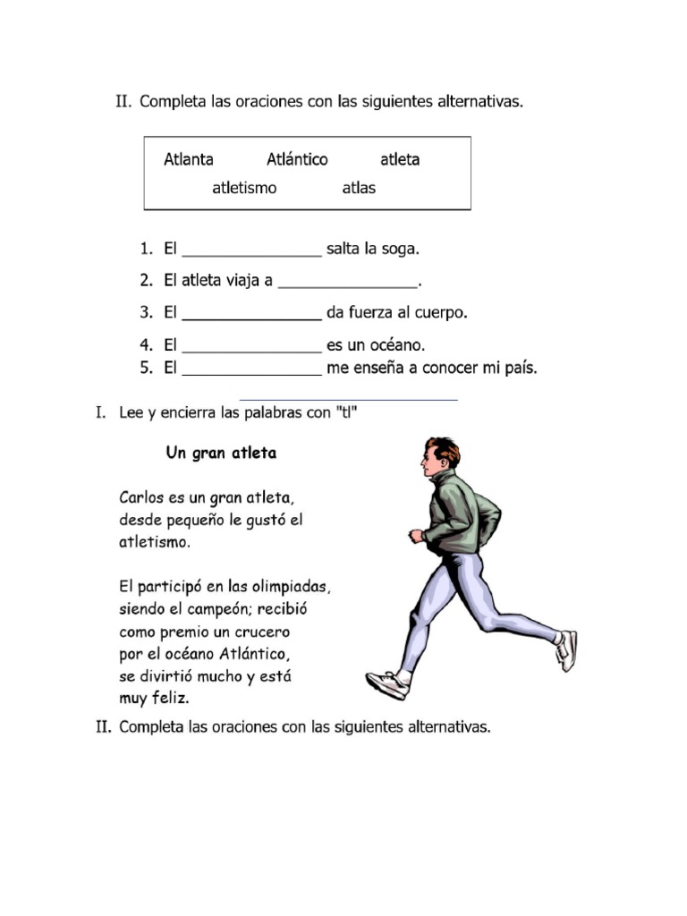 Actividades Tra Tre Tri Tro Tru | PDF