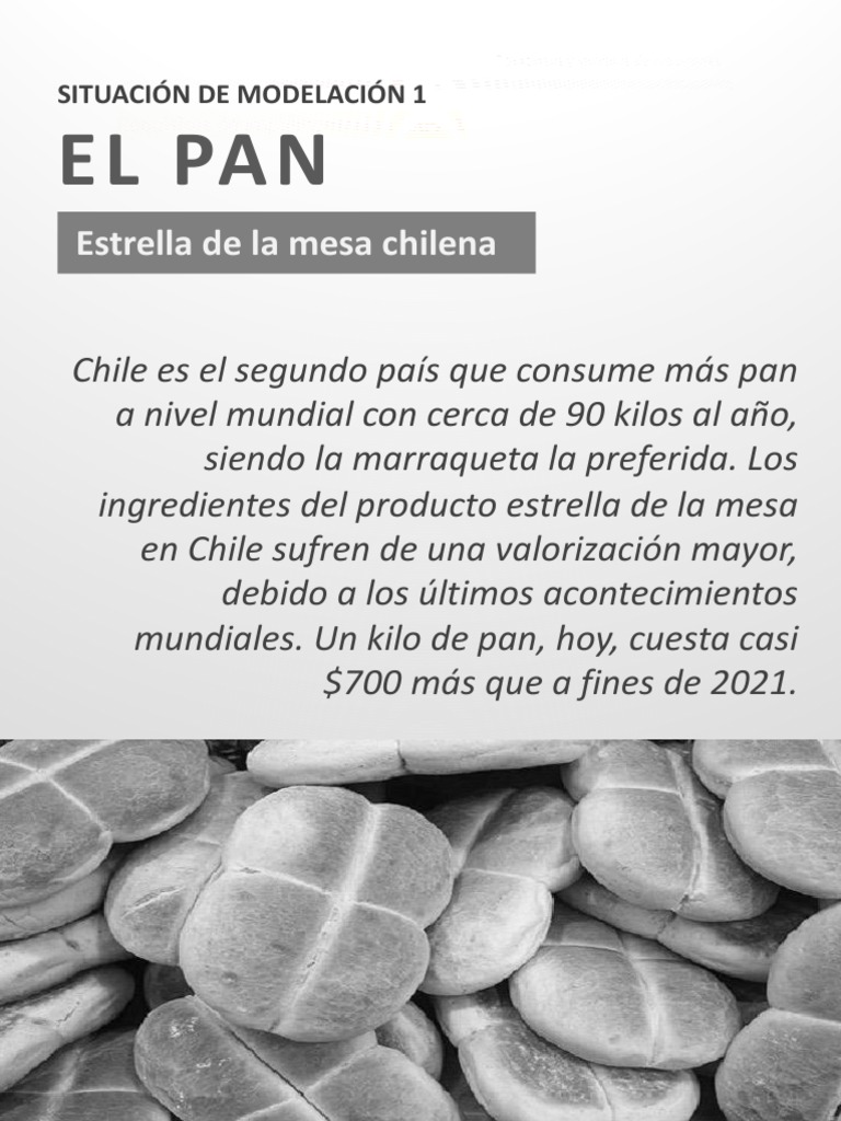 El Pan en Chile: Consumo y Precios | PDF | Kilogramo | Panes