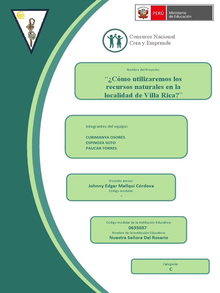 Cat. B - Proyecto de Emprendimiento | PDF | Iniciativa empresarial | Marketing