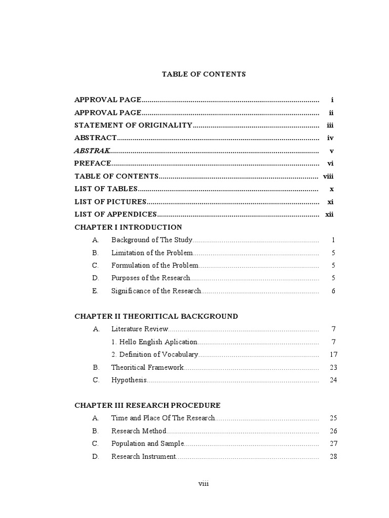 Table of Contents | PDF | Data Analysis | Hypothesis