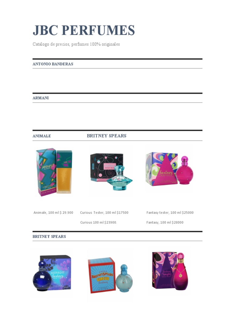 Catalogo Perfumes Mujer | PDF | Fashion Design | Luxury Brands
