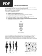 Facial Retopology - Step by Step Guide | PDF | Vertex (Geometry) | Polygon