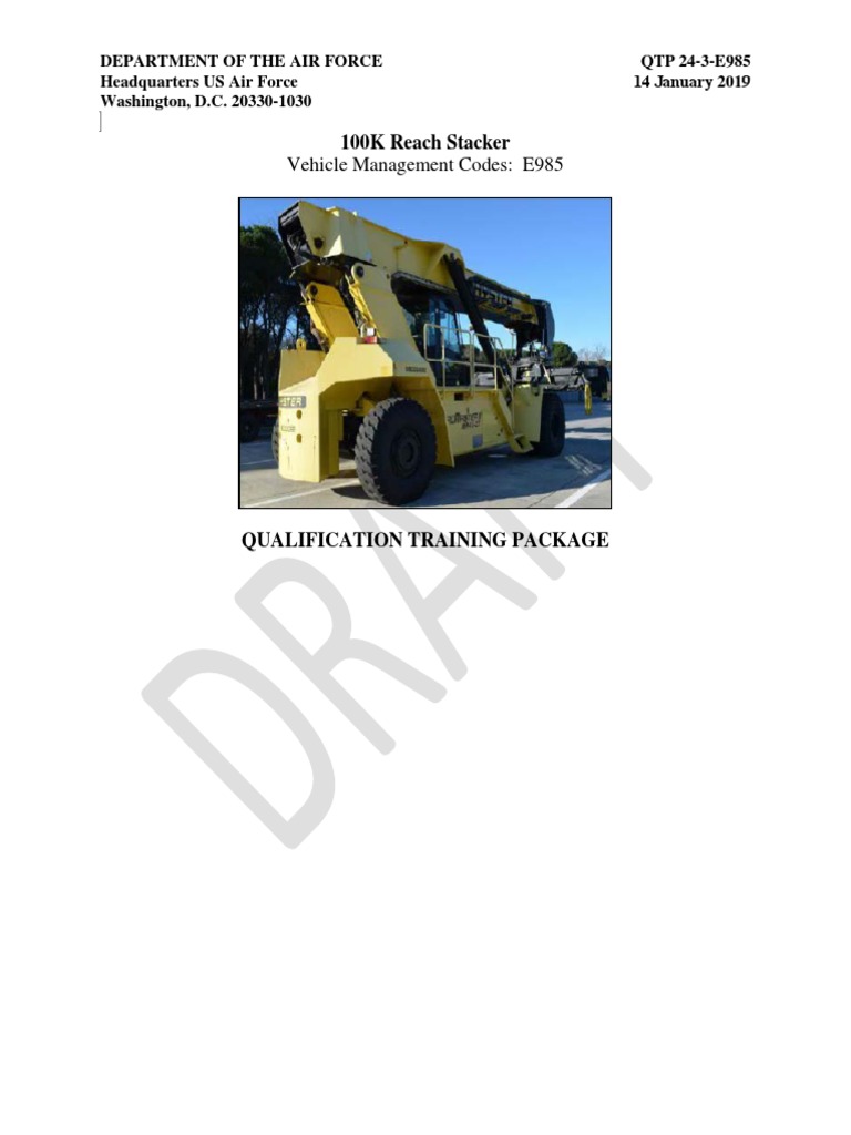 qtp24 3 E985 | PDF | Truck | Lesson Plan