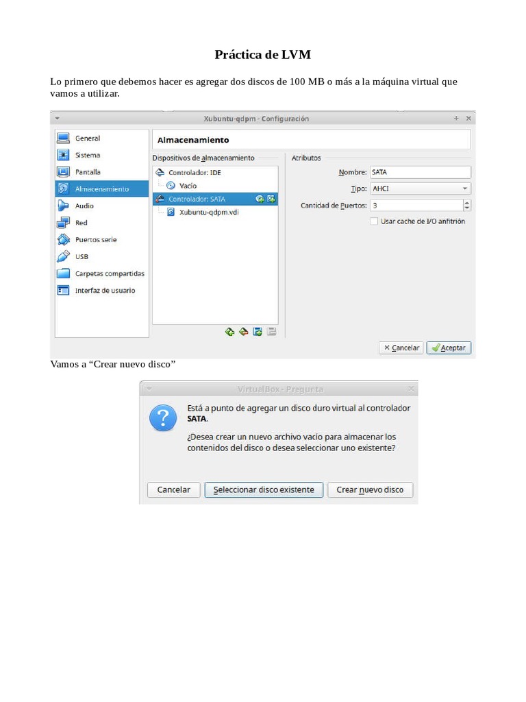 12 - LVM | PDF | Tecnología de sistema operativo | Hardware de la computadora