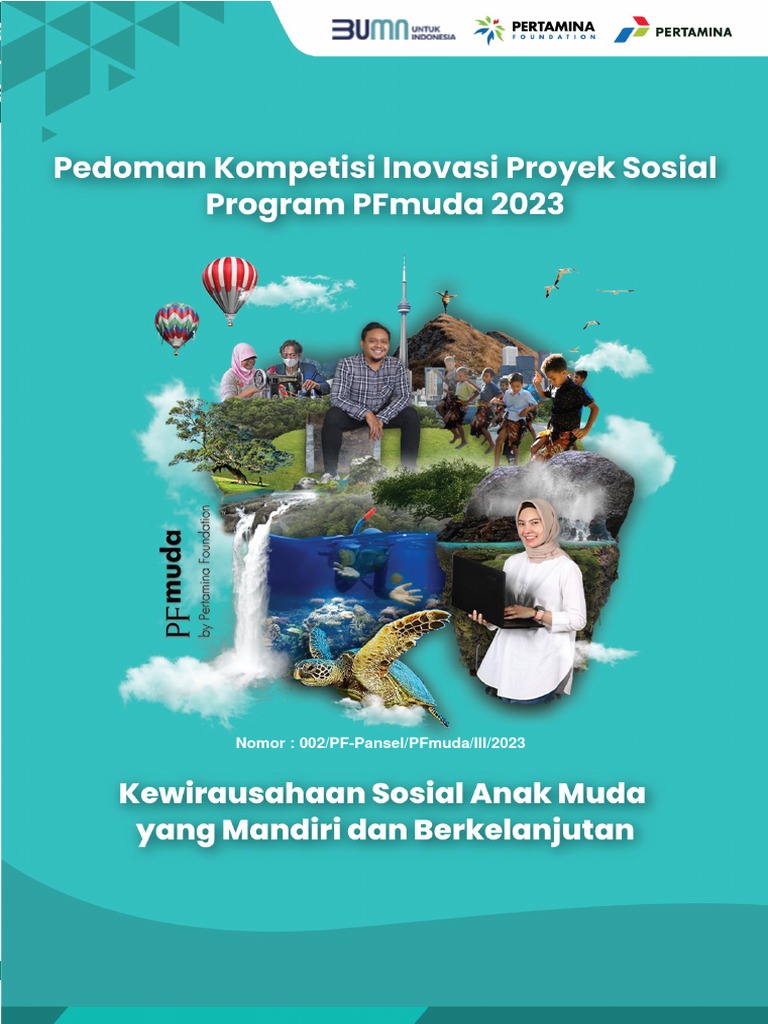 Pedoman Kompetisi Inovasi Proyek Sosial PFmuda 2023 | PDF