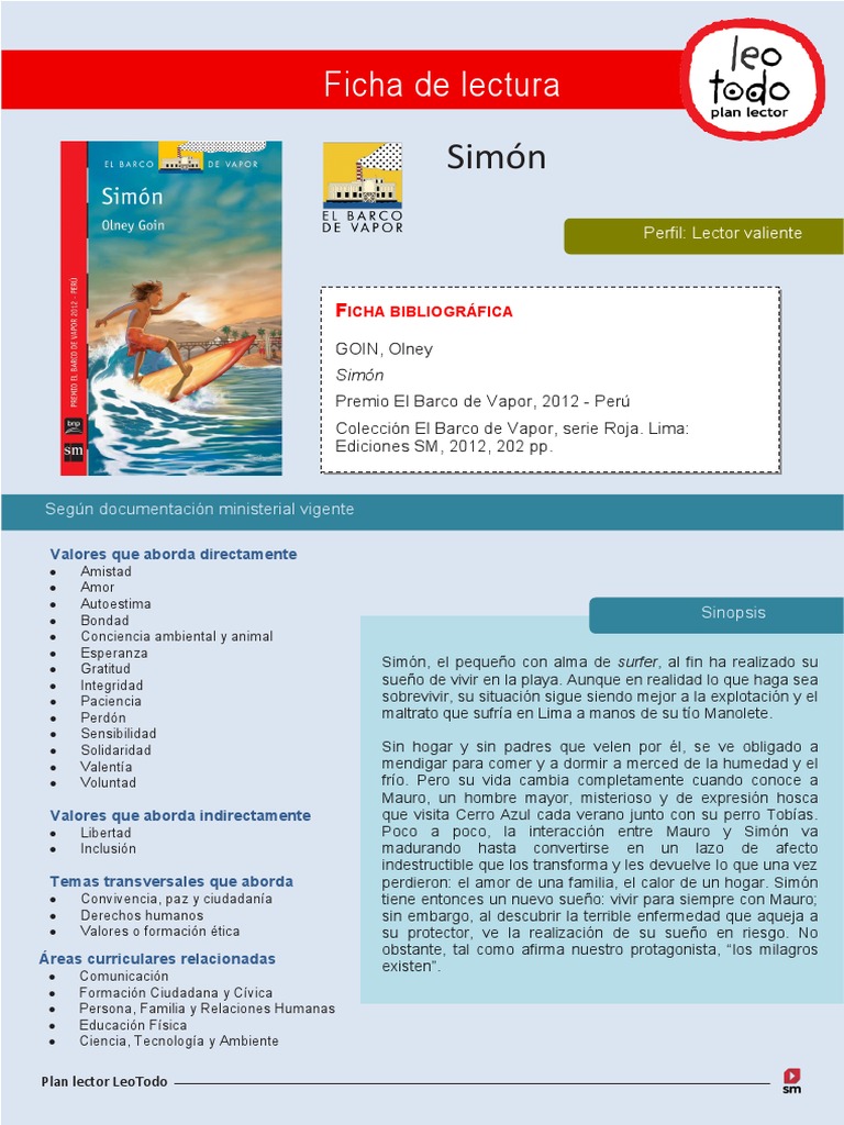 Simon Ficha LeoTodo | PDF
