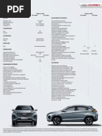 Ficha Tecnica Tiggo 2 Pro Max | PDF | Sistema de freno antibloqueo | Airbag