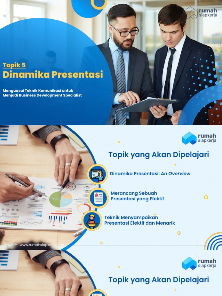 Dinamika Presentasi: Topik 5 | PDF