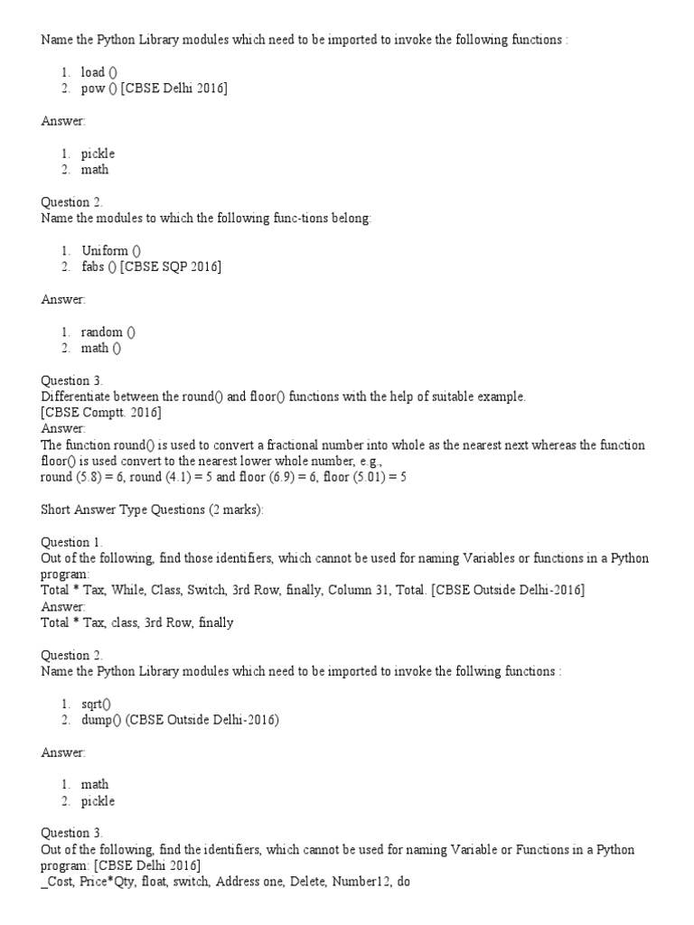 Functions Pdf Parameter Computer Programming Scope Computer Science