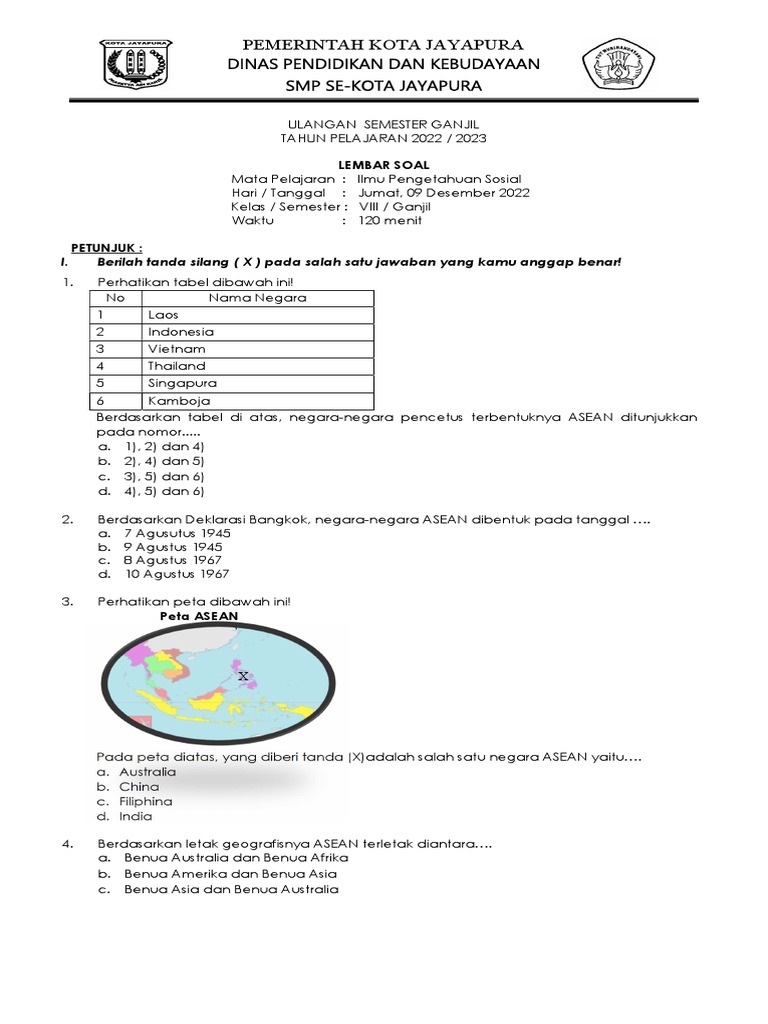 Soal Pas 22 | PDF