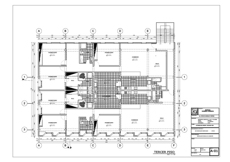 Planos de Embotelladora 3ER PISO | PDF