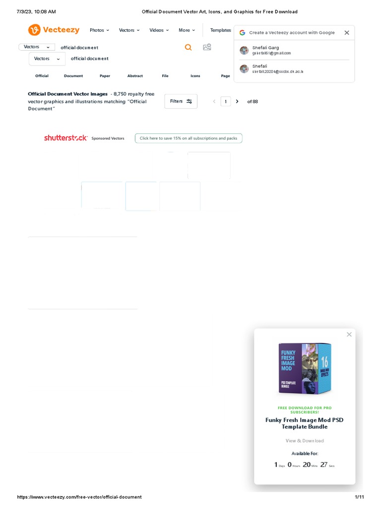 Official Document Vector Art, Icons, and Graphics For | PDF | Adobe ...