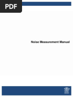 Noise Monitoring Report (Sample) | PDF | Noise | Sound Technology
