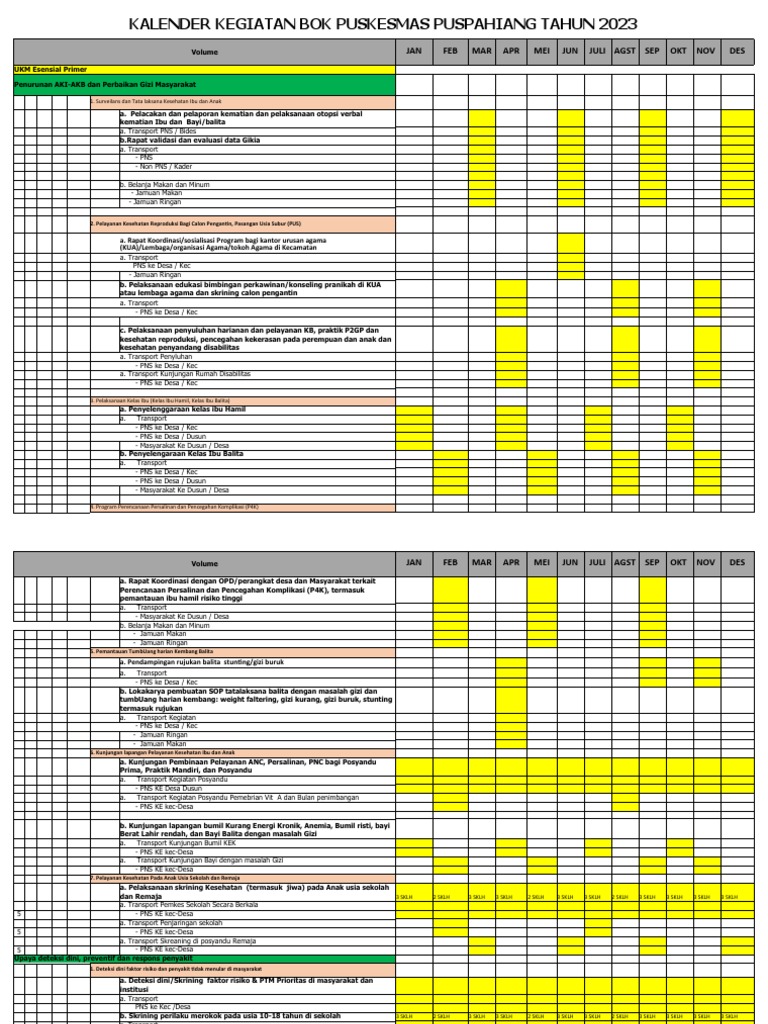 Kalender Bok 2023 | PDF